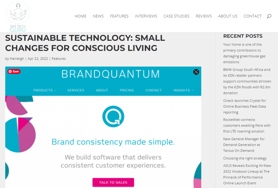 SME TECH GURU | Sustainable technology: small changes for conscious ...