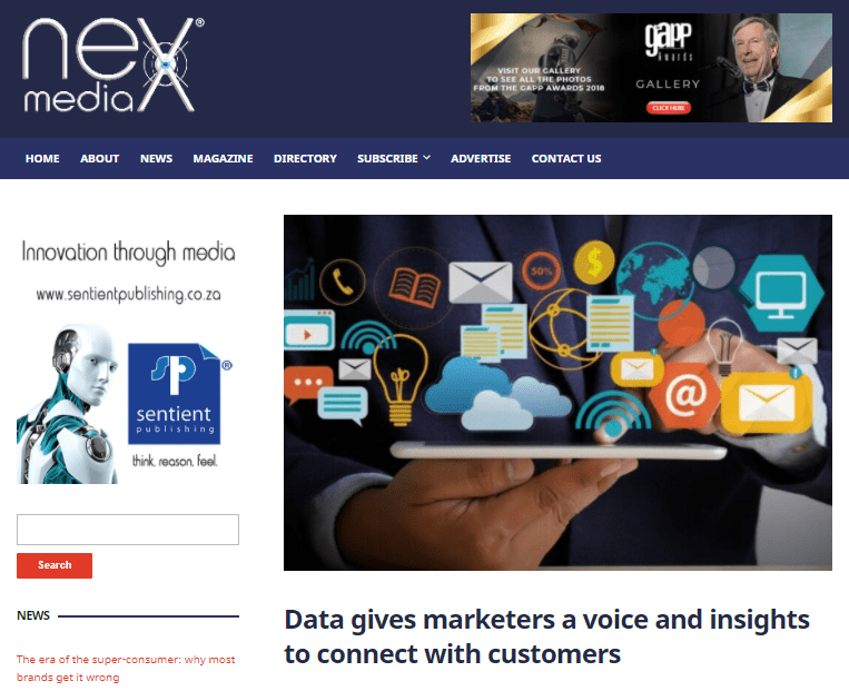 NEX MEDIA | Data gives marketers a voice and insights to connect with ...
