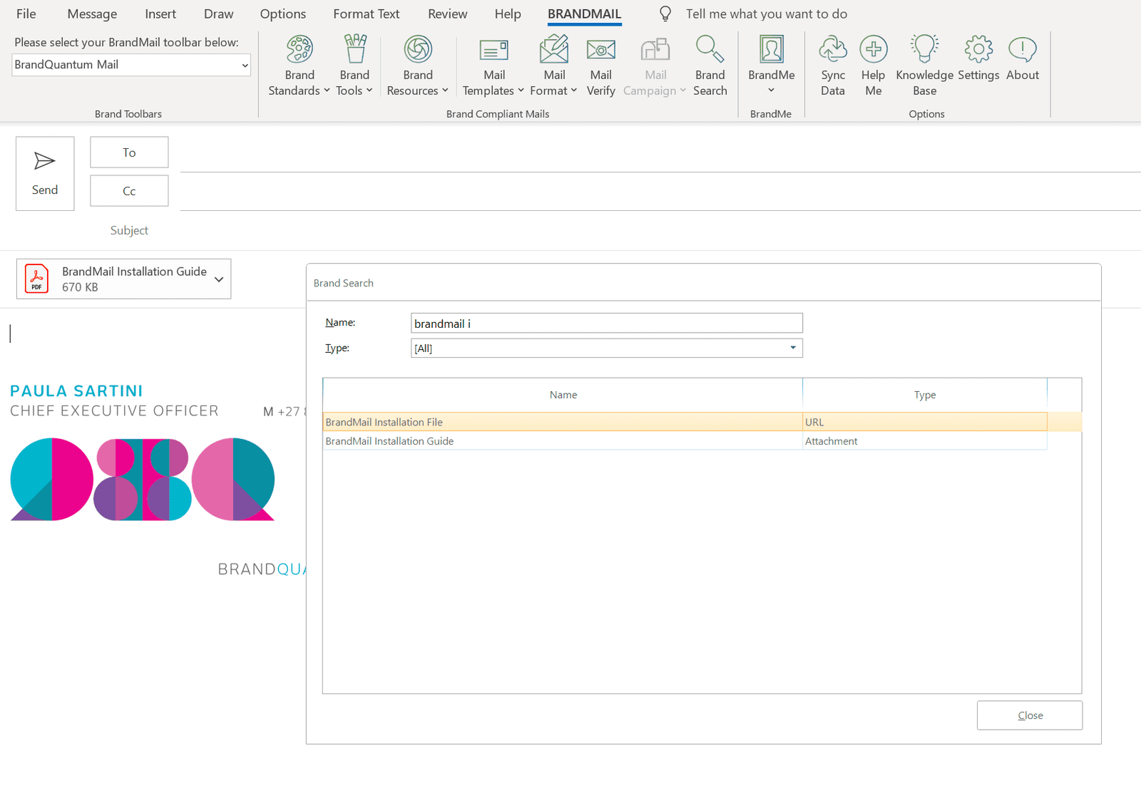 BrandMail® | Email Signatures and Content Aligned