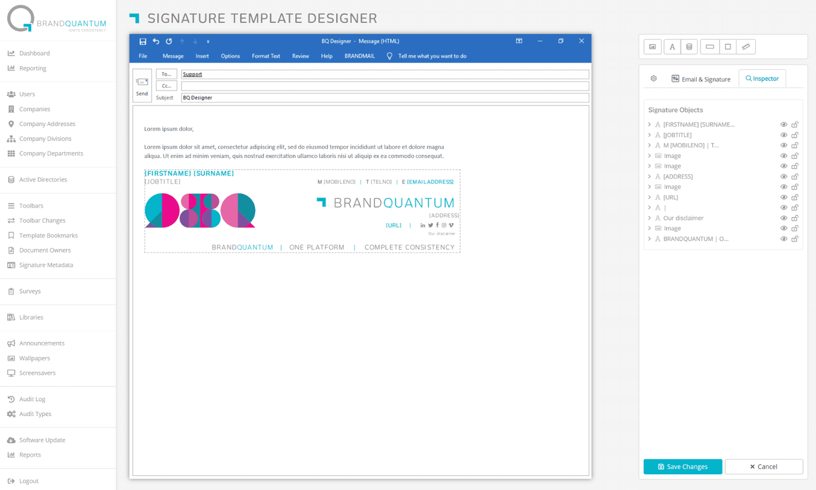 BrandMail® | Email Signatures and Content Aligned